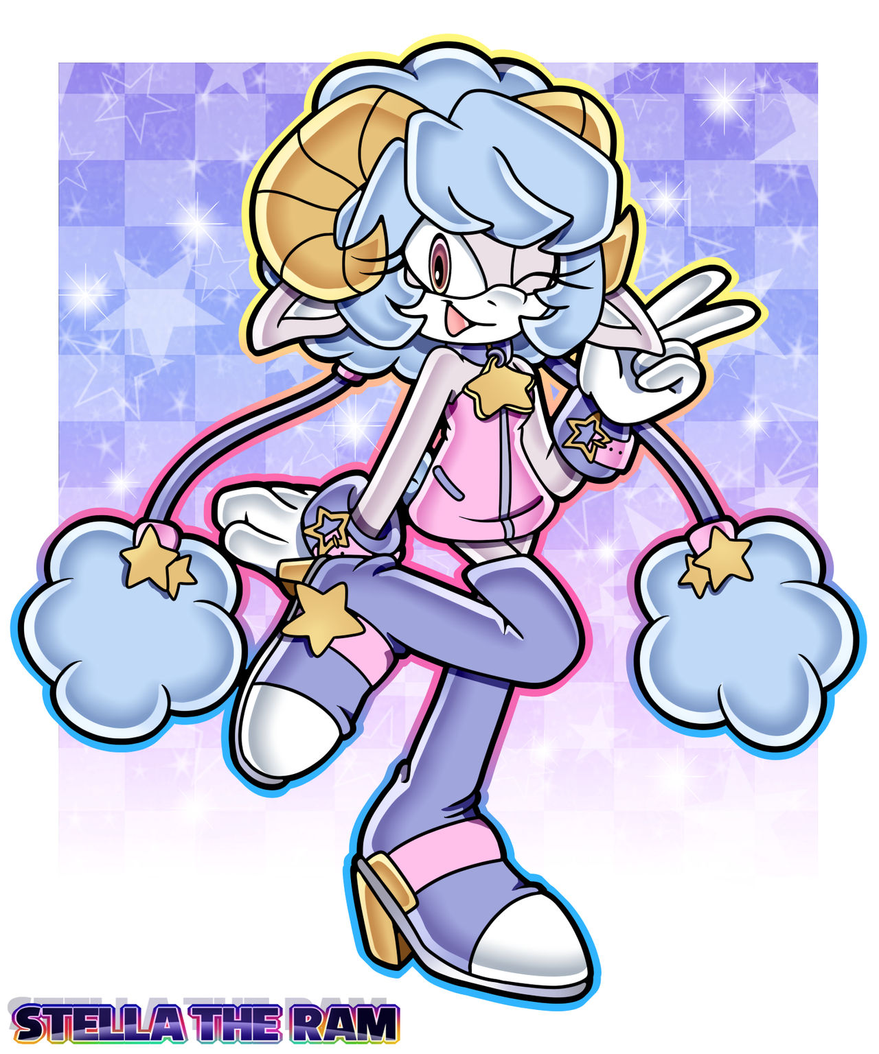 Art Trade Sheep Goat Ram Sonic Oc Girl Cute By Sonictheedgehog On Deviantart
