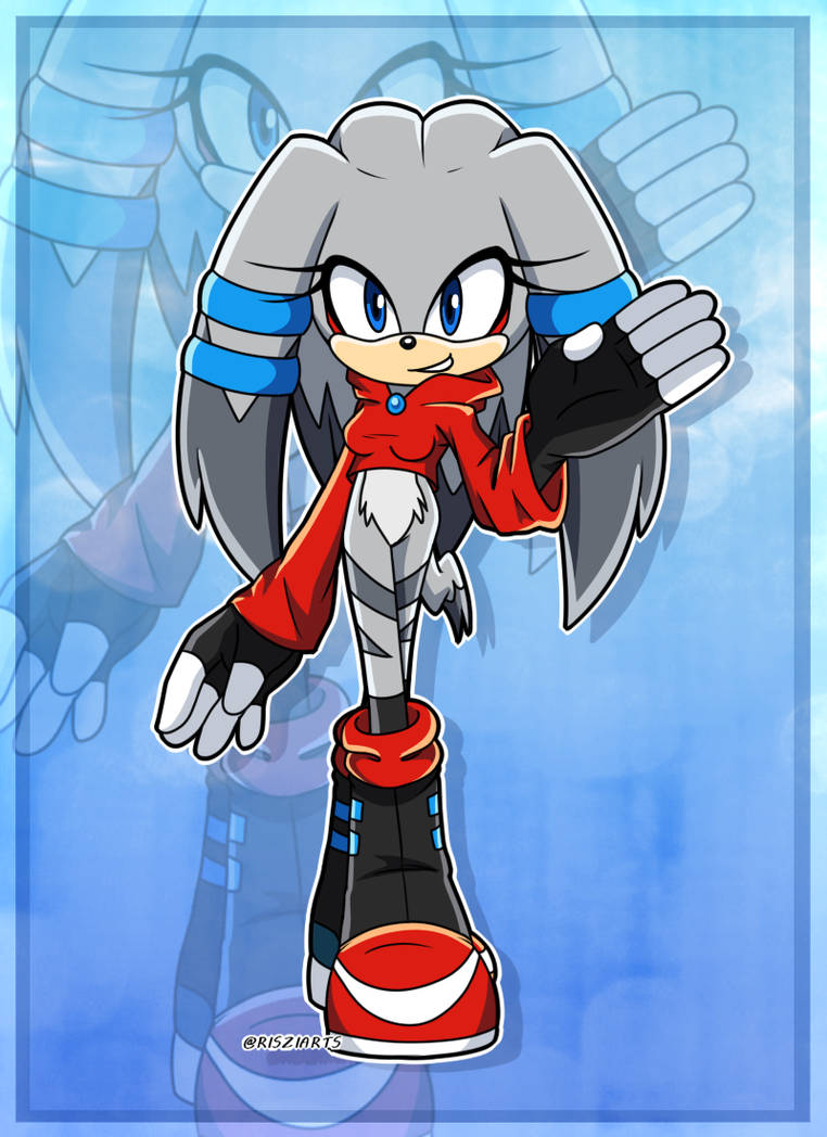 Grey Echidna Sonic Oc Character Girl By Sonictheedgehog On Deviantart