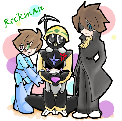 RQ: Rockman for aerick by whitmoon on DeviantArt