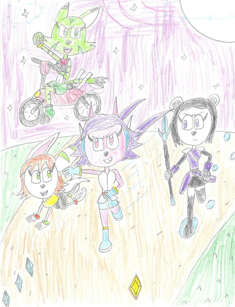 Team Lilac Through Dragon Valley By Erin Gamer 90 On Deviantart