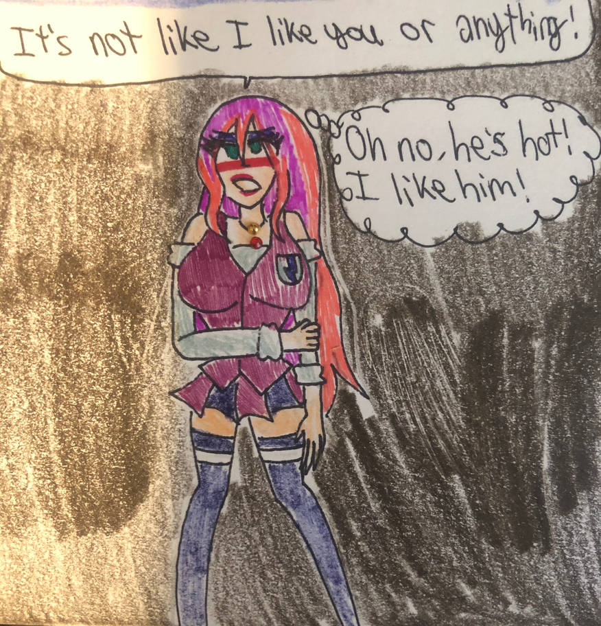 Got Caught Blushing Again By Antisynthiaxtatsuo On Deviantart