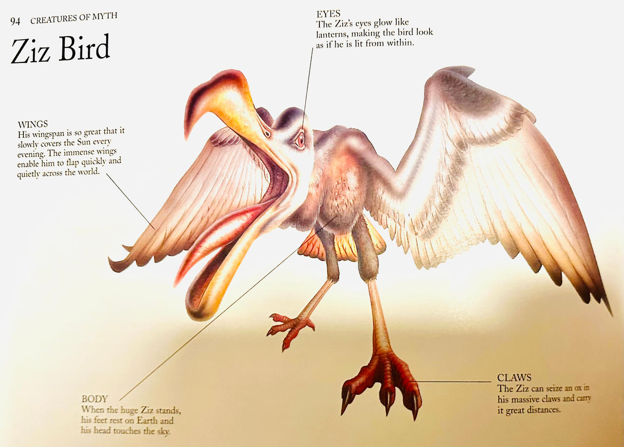 Ziz Bird By Masonmdaythetrex On Deviantart