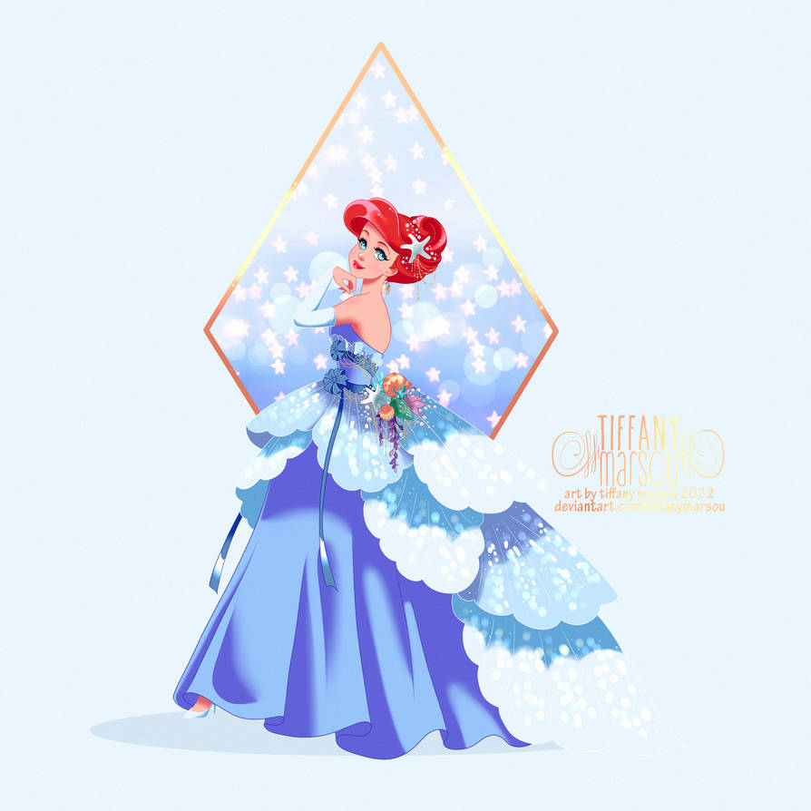 Designer Gown Ariel By Tiffanymarsou On Deviantart