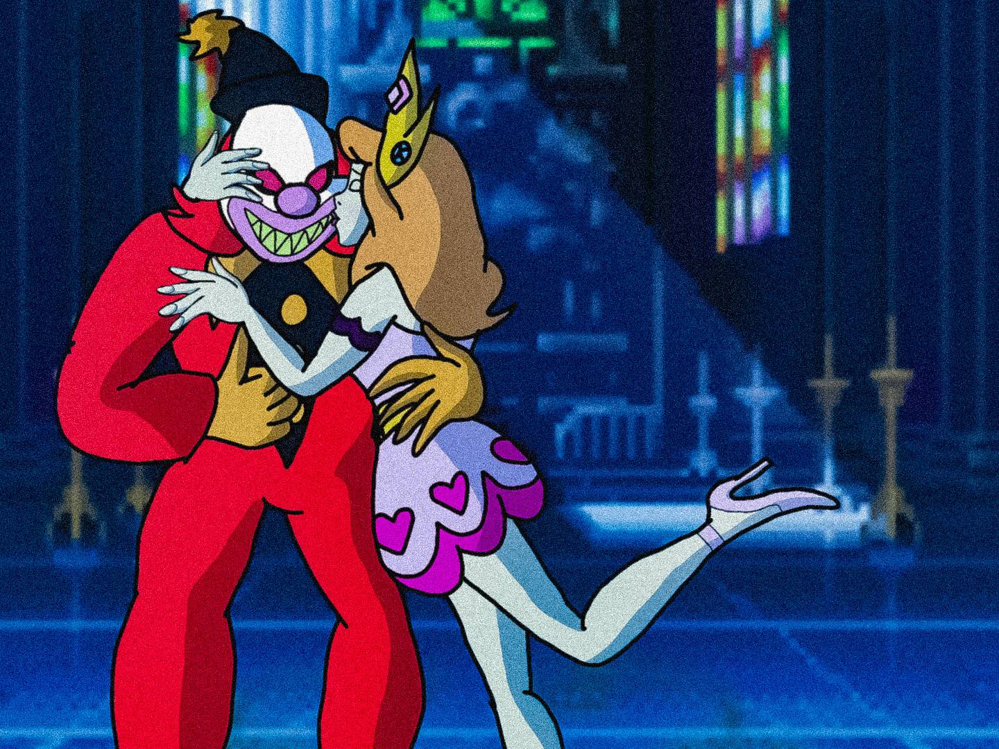Daphne Blake Kissing Clown Ghost By Asuraepikku98 On Deviantart