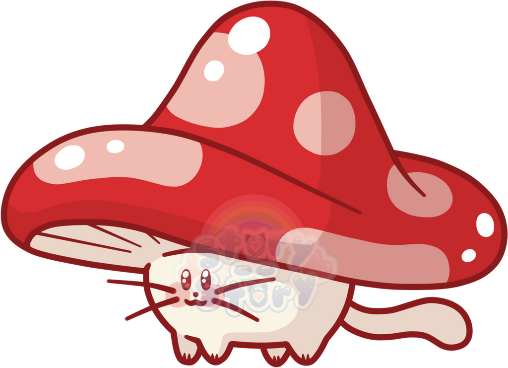 Mushroom Cat By Story Story On Deviantart