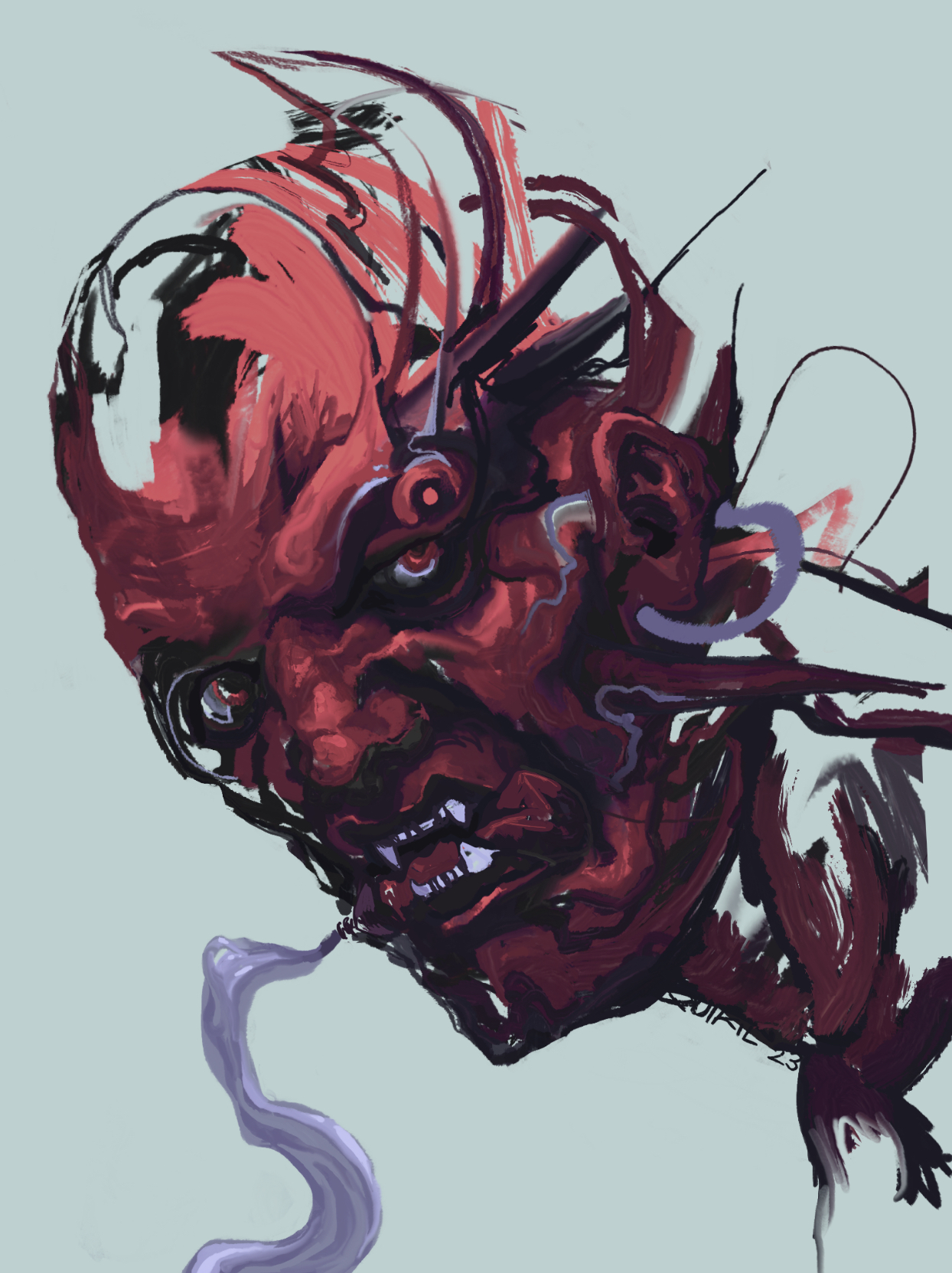 Paint Demon by Quikil on DeviantArt Paint Demon by Quikil on DeviantArt