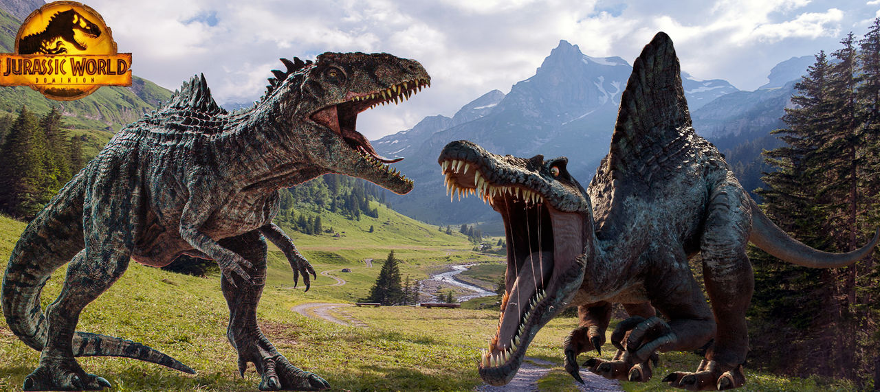 Giganotosaurus Vs Spinosaurus Jurassic World 3 By Timbesd On Deviantart