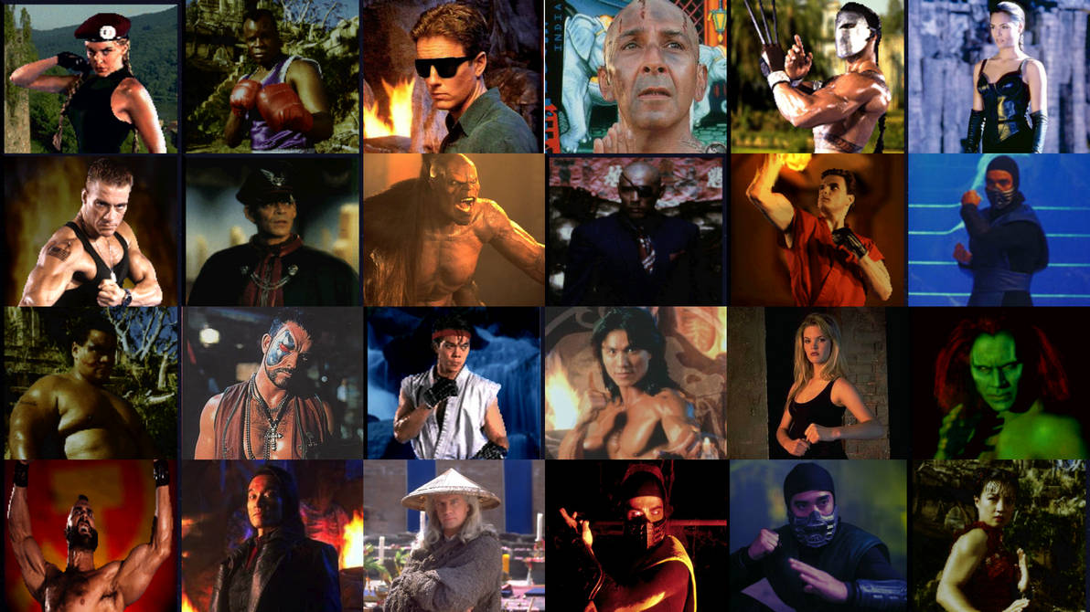 Mortal Kombat and Street Fighter movie characters by RyuKangLivesAgain ... Mortal Kombat and Street Fighter movie characters by RyuKangLivesAgain ...