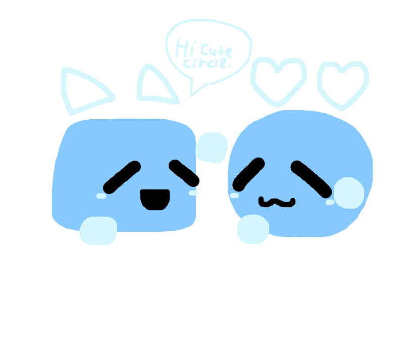 Cute Circle Meets Cube Jsab Oc Fanart By Problematicpixie23 On Deviantart