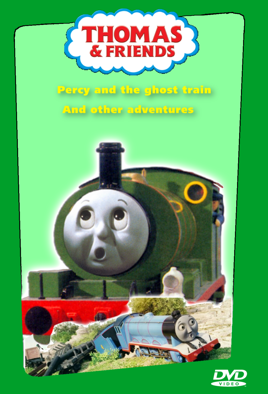 Percy and the ghost train custom DVD by hudxonb on DeviantArt Percy and the ghost train custom DVD by hudxonb on DeviantArt