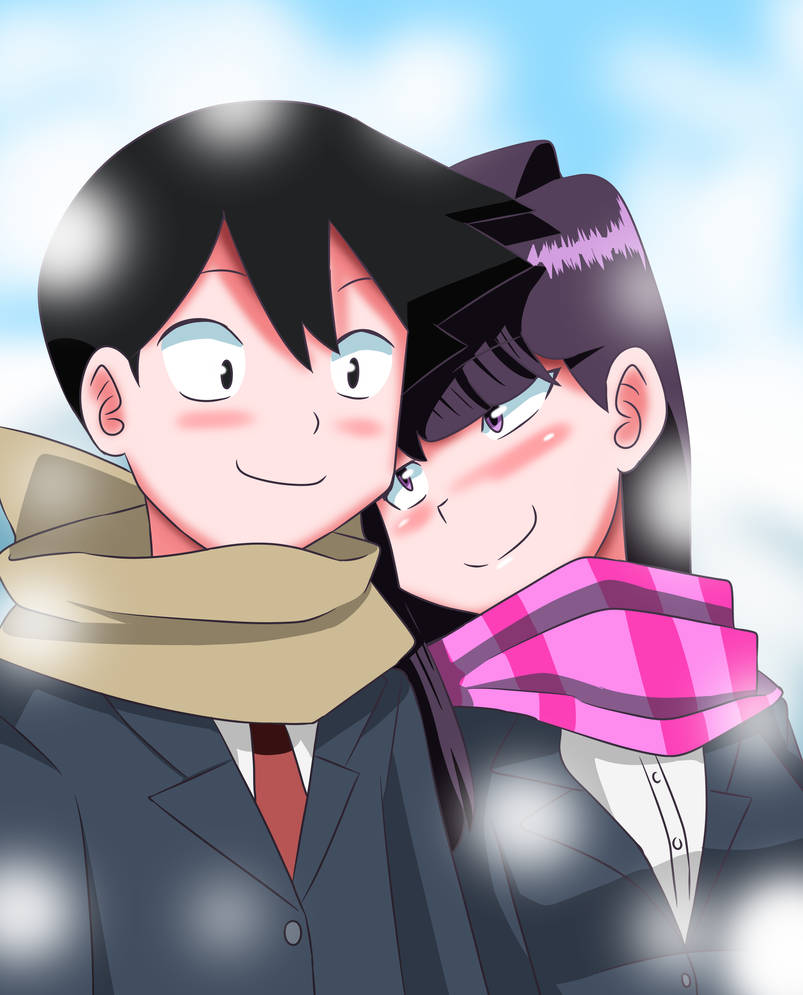 Hitohito Tadano X Shouko Komi By Skft On Deviantart