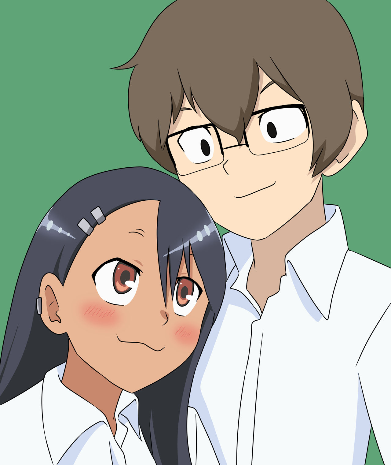Hayase Nagatoro X Naoto Hachioji By Skft On Deviantart