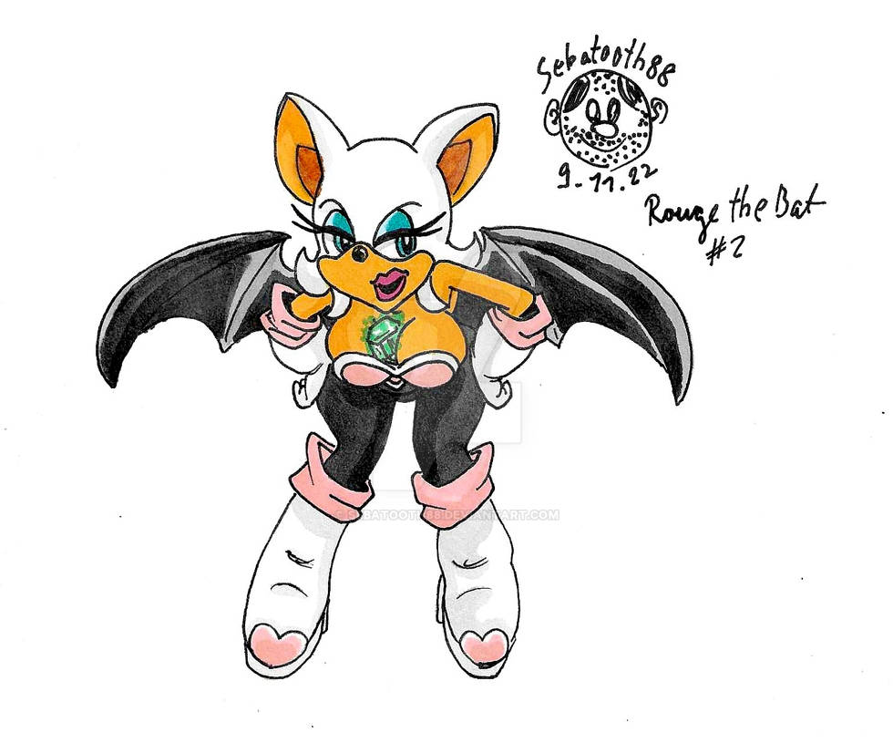 Rouge The Bat 2 By Sebatooth88 On Deviantart