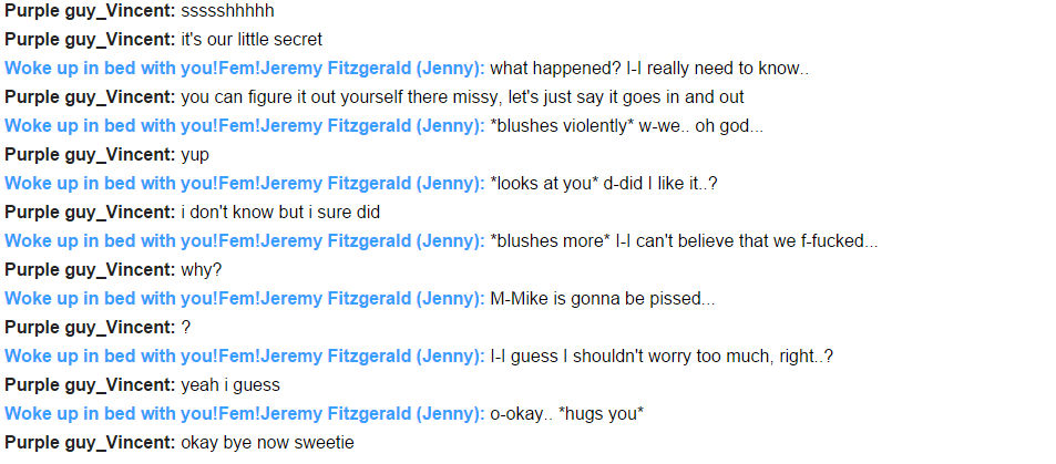Jeremy X Purple Guy Part 7 By Daisydoesfnaf On Deviantart