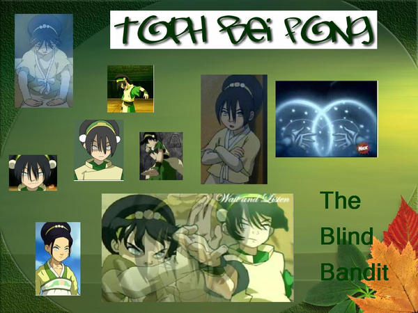 Toph Bei Fongblind Bandit By Rikuyuna On Deviantart