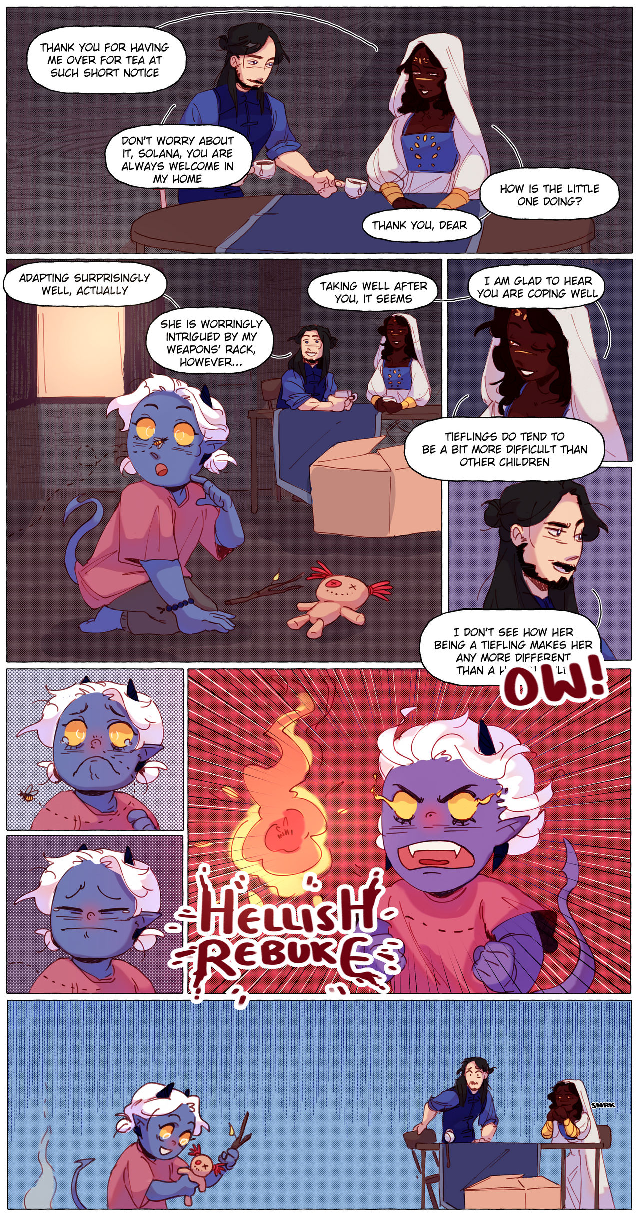 Hellish Rebuke Comic by Turtle-Brownie on DeviantArt Hellish Rebuke Comic by Turtle-Brownie on DeviantArt
