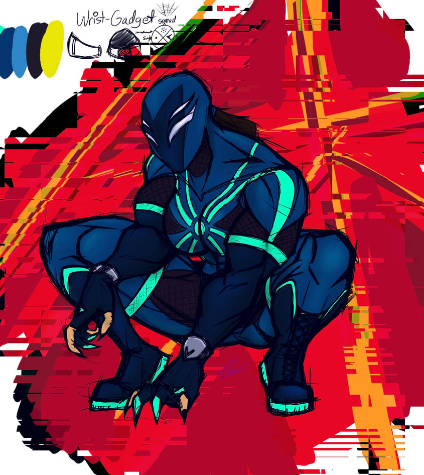 Spider Oc Created By Noxsdarkarts On Deviantart