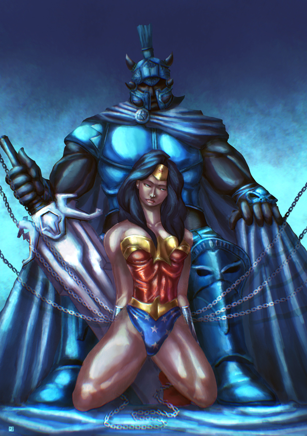 Ares Captures Wonder Woman By Cric On Deviantart