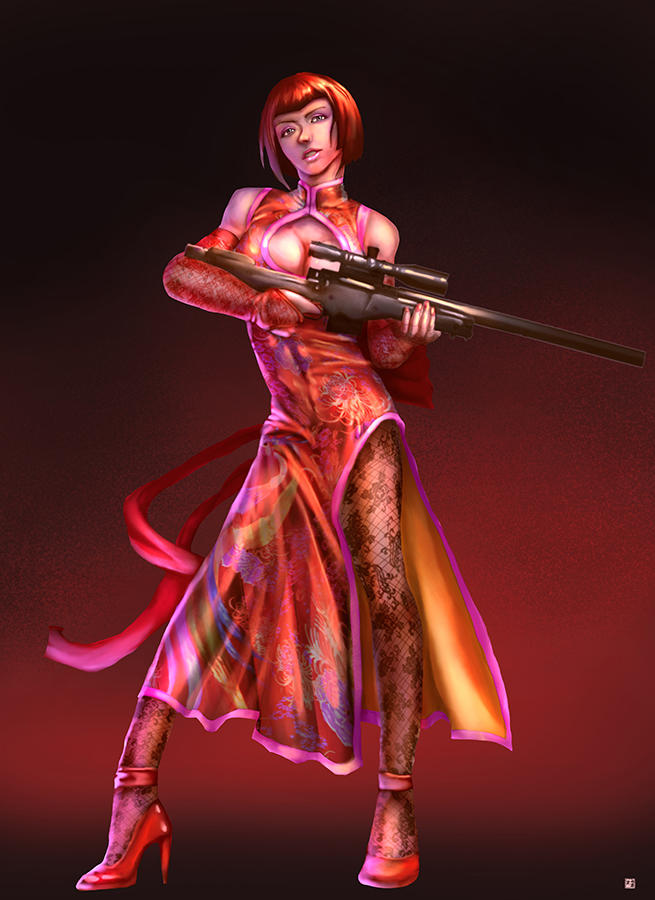 Anna Williams By Cric On Deviantart