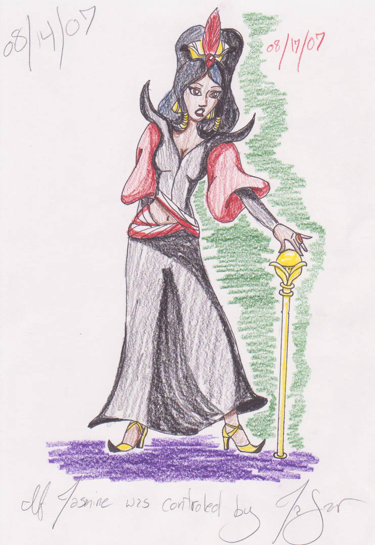 Disney's Jasmine Evil by KristineButterfly on DeviantArt