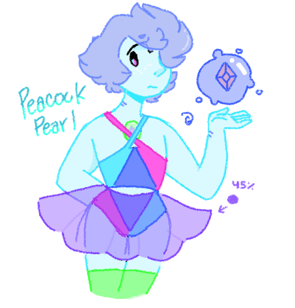 Peacock Pearl Closed By Higuysimgrace On Deviantart