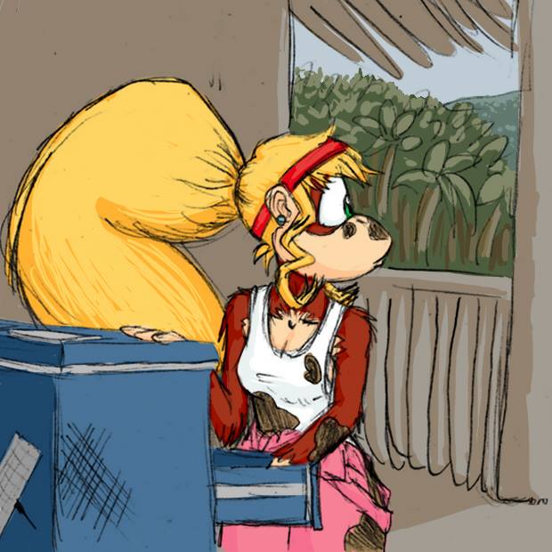 Dixie Kong Funky S Rentals Employee By Torvoart On Deviantart