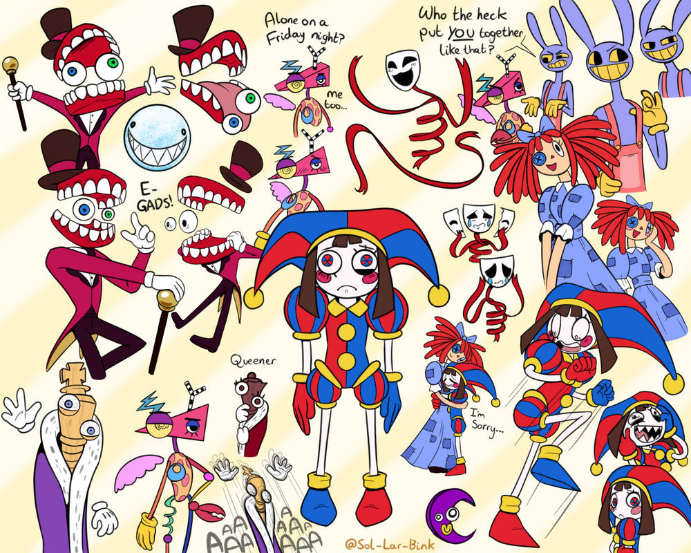 The Amazing Digital Circus! by Sol-Lar-Bink on DeviantArt The Amazing Digital Circus! by Sol-Lar-Bink on DeviantArt