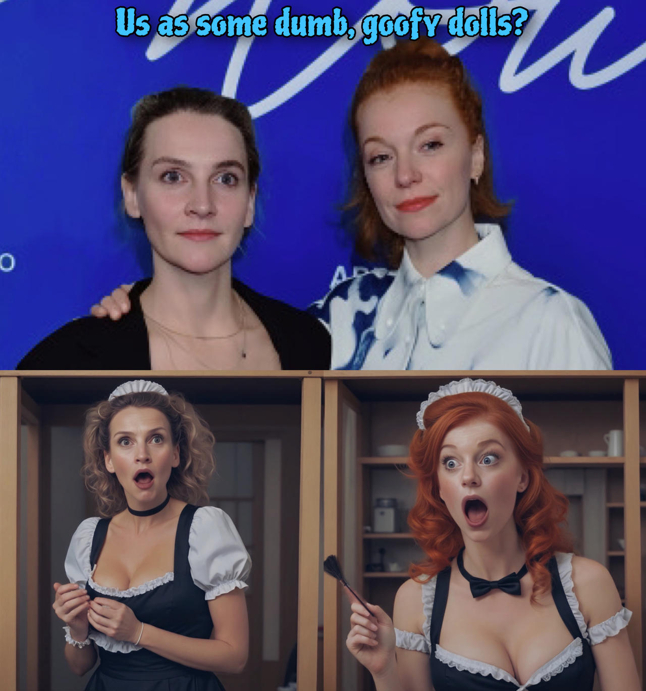 More Goofy French Maid Dolls By Popeines On Deviantart
