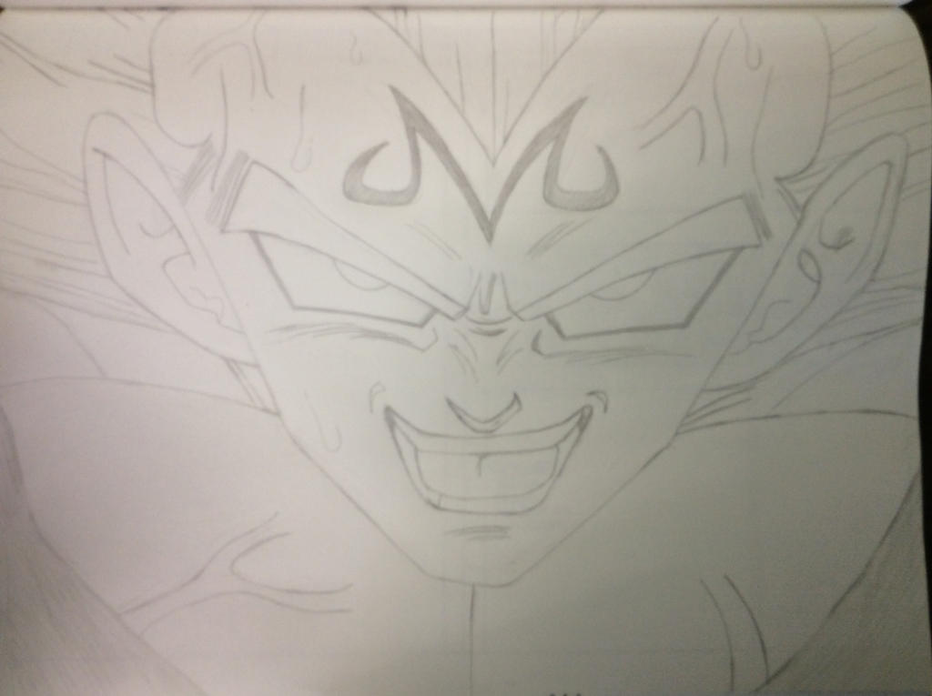 Majin Vegeta By Deadrillex On Deviantart