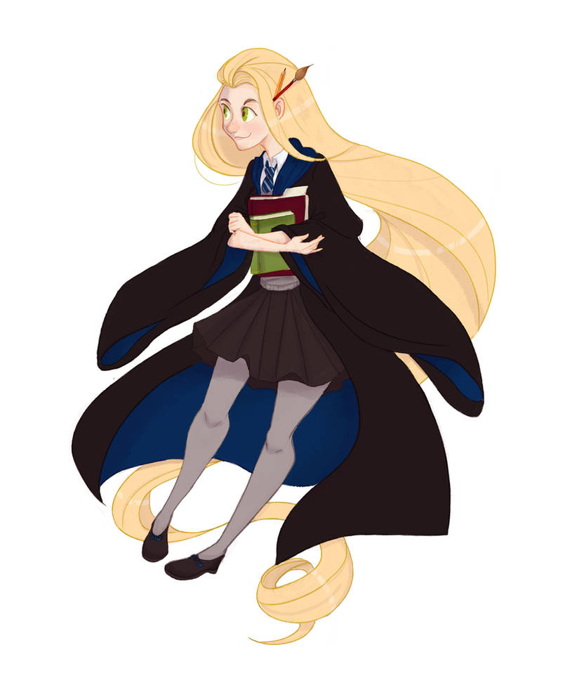 Rapunzel Ravenclaw By Danicornio On Deviantart