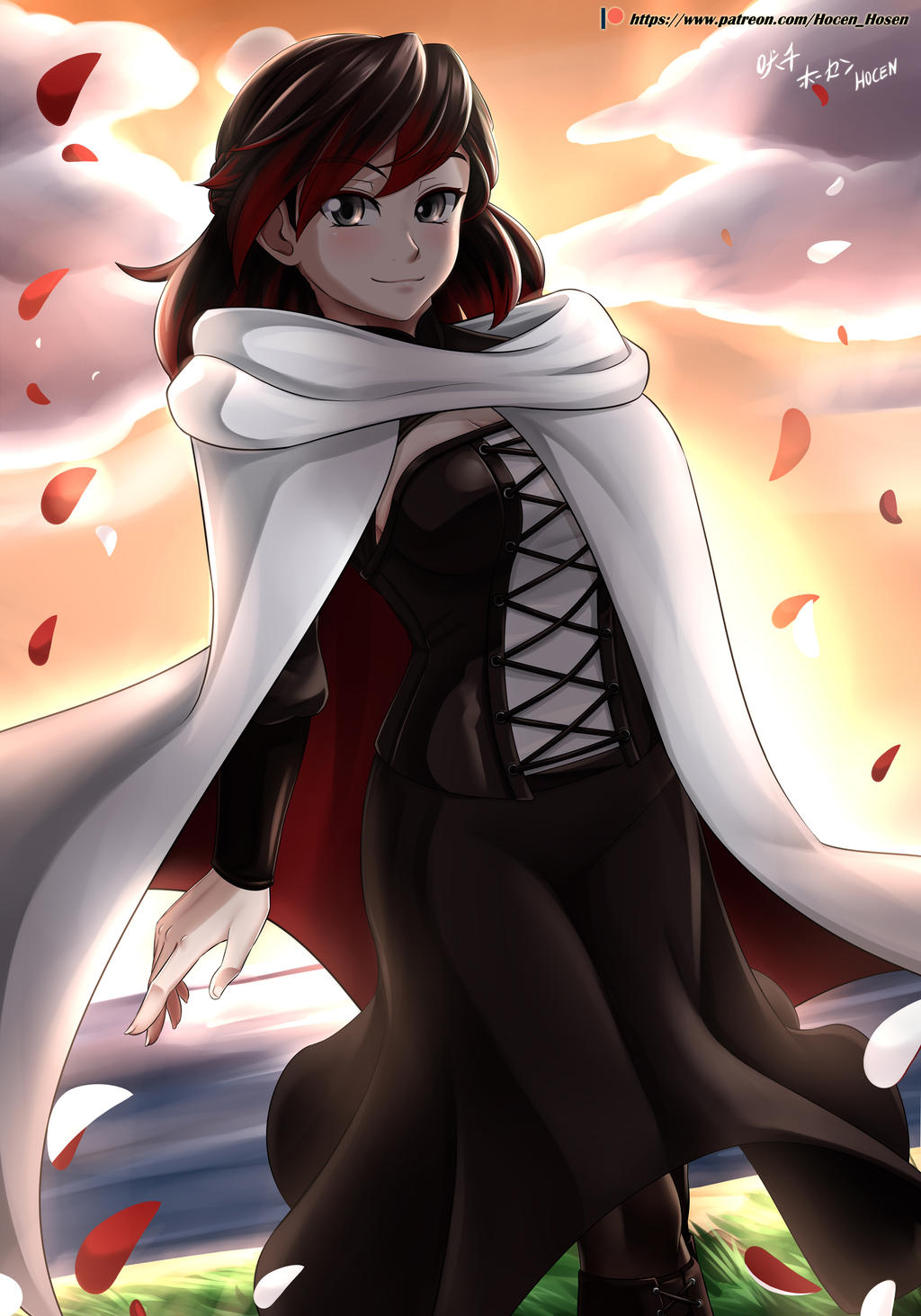 Rwby Summer Rose By Hosen Hosen Hocen On Deviantart