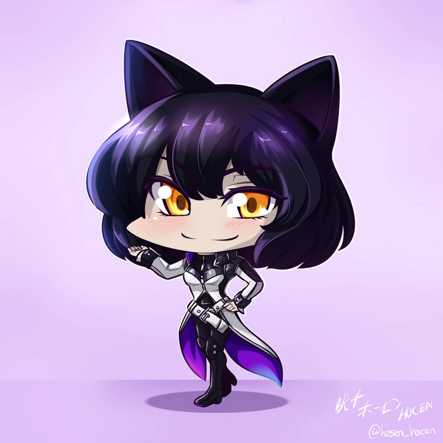 Rwby Its Chibi Blake By Hosen Hosen Hocen On Deviantart