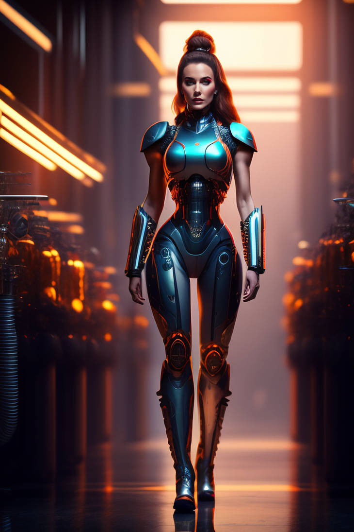Woman Cyborg 1 By Fragzer0 On Deviantart