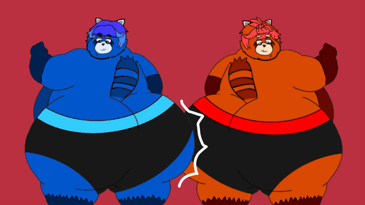 Sumo Panda Butt Bump By Miguelsilva12 On Deviantart