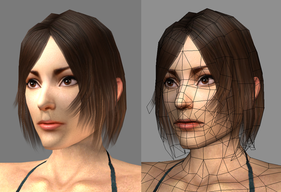 low poly head by Aberiu on DeviantArt low poly head by Aberiu on DeviantArt