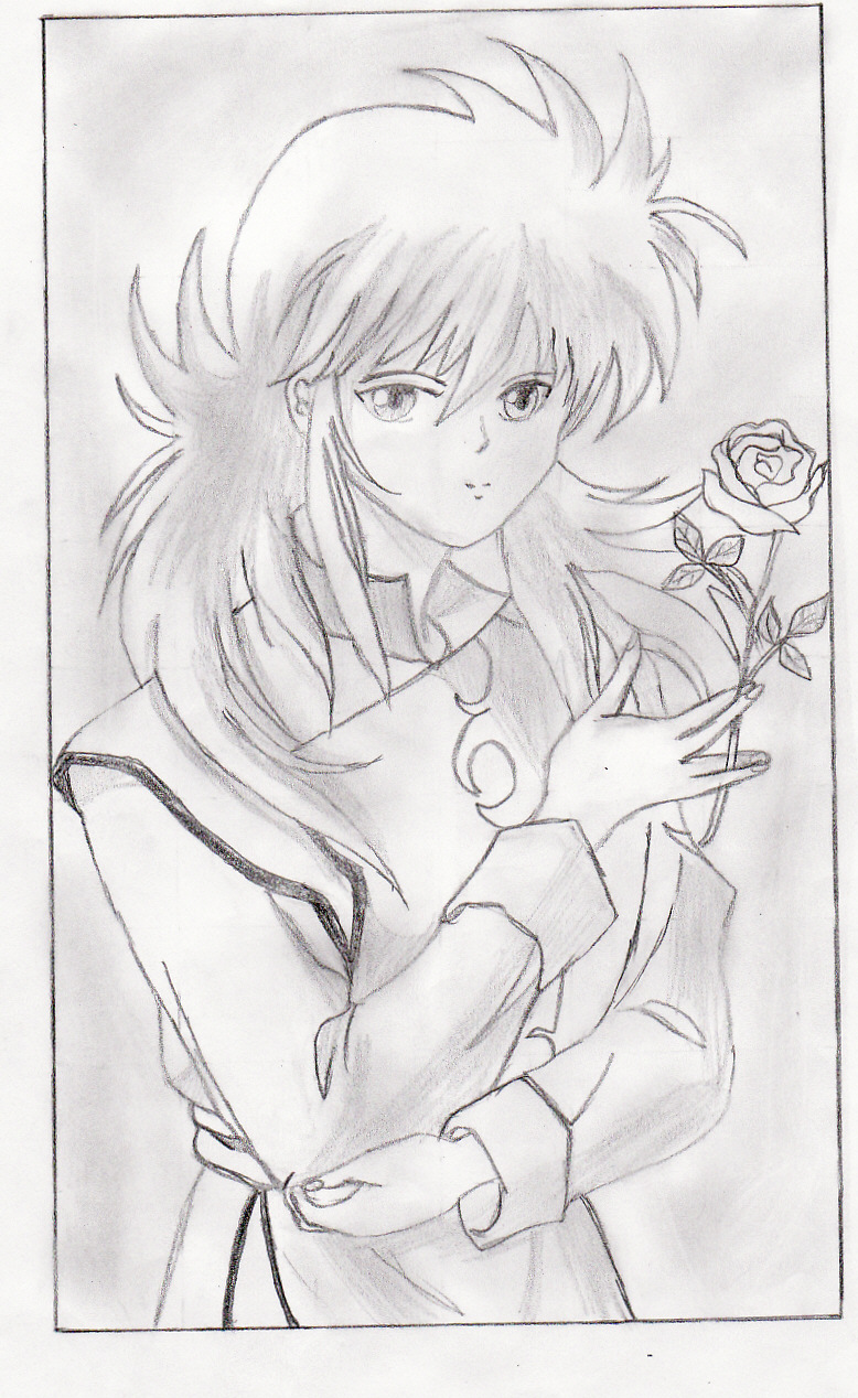 Kurama sketch by krm3dayana on DeviantArt
