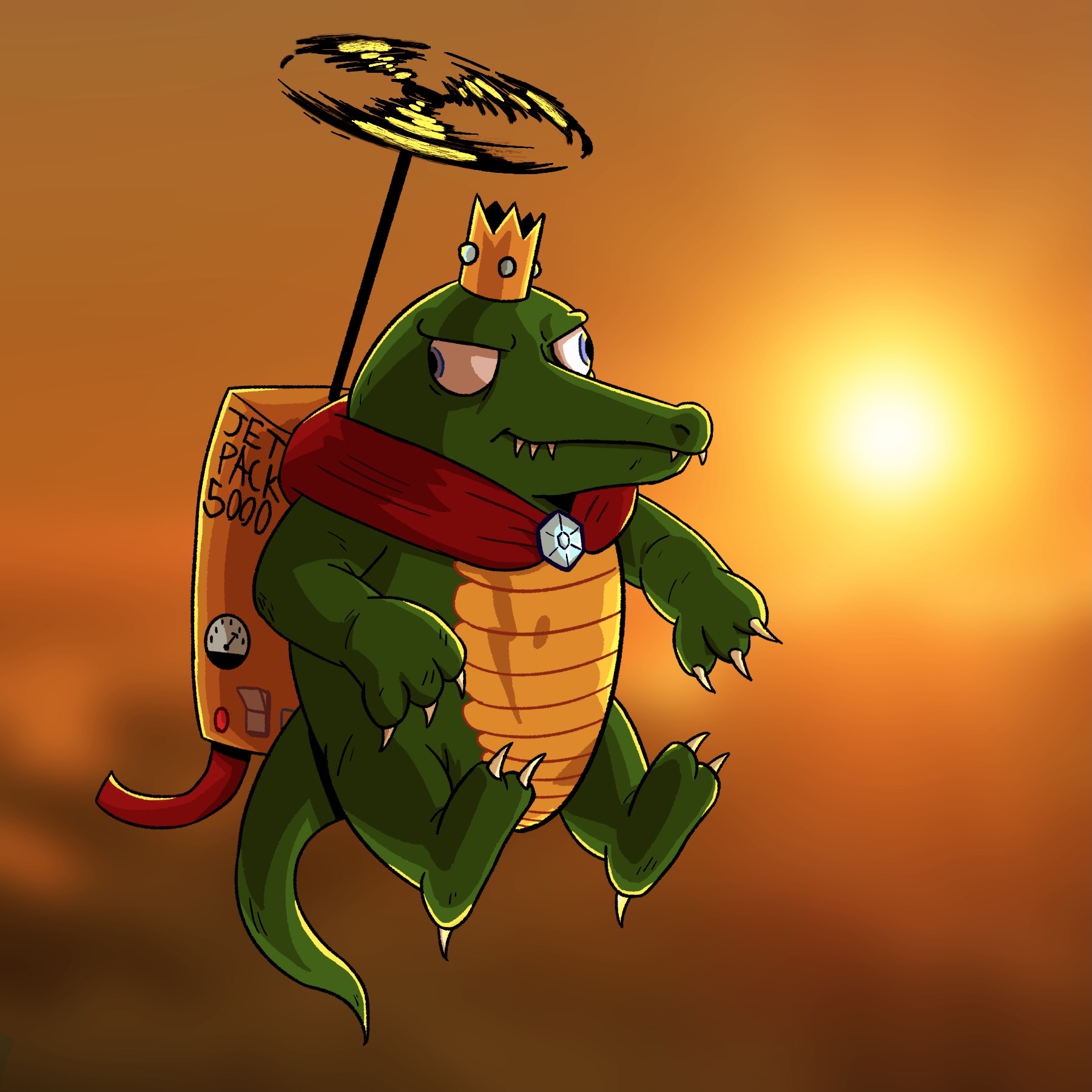 King K Rool By Purplemirrorart On Deviantart