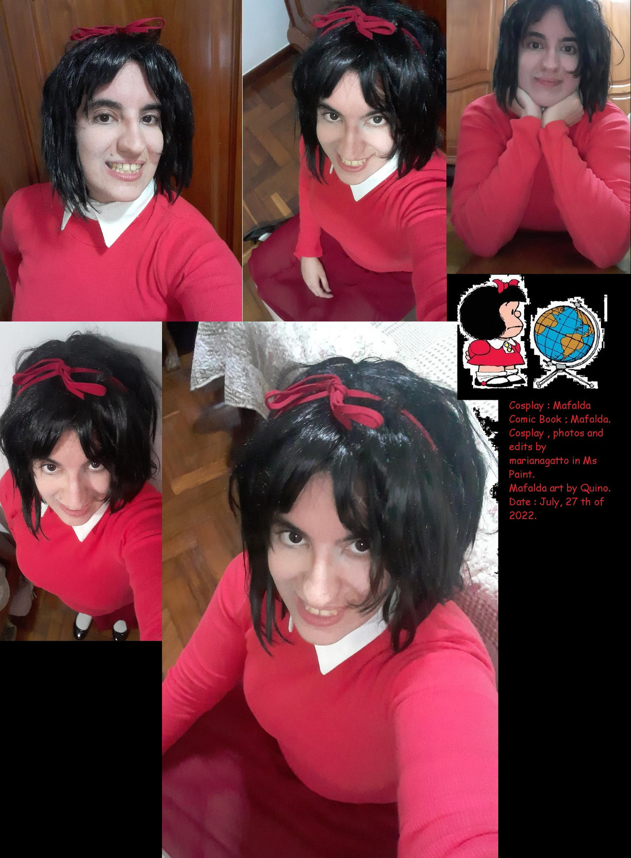 Mafalda Cosplay By Marianagatto On Deviantart