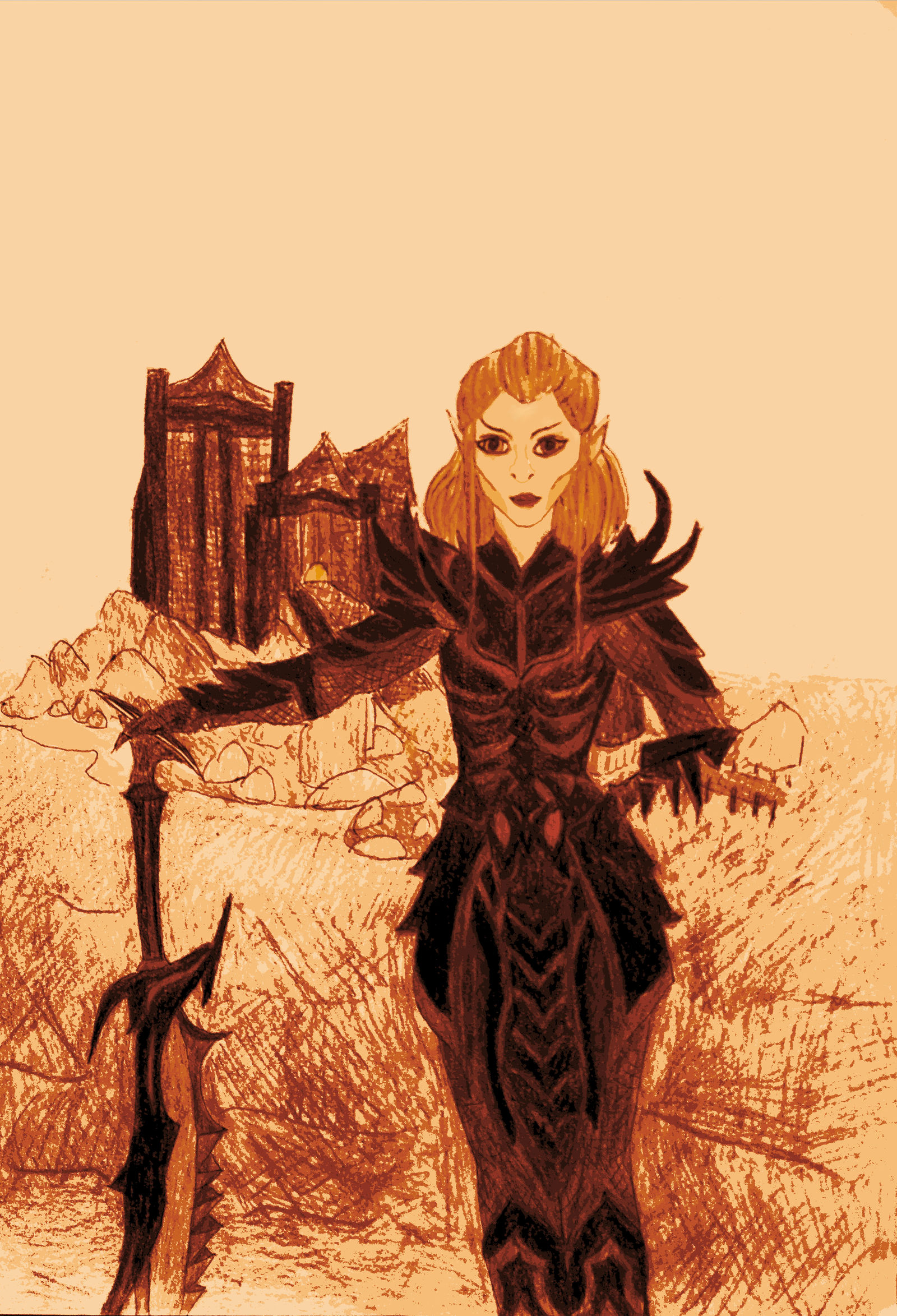 Female Altmer Dovahkiin By Kingaqwerty On Deviantart