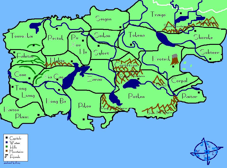 Map of An Ill-Conceived World by VIOLENTflem on DeviantArt