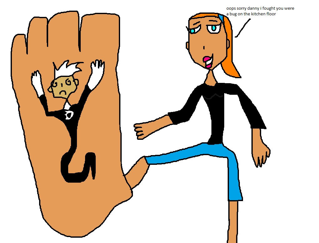 Jazz Fenton Steps On Danny Phantom By Dewayne19 On Deviantart