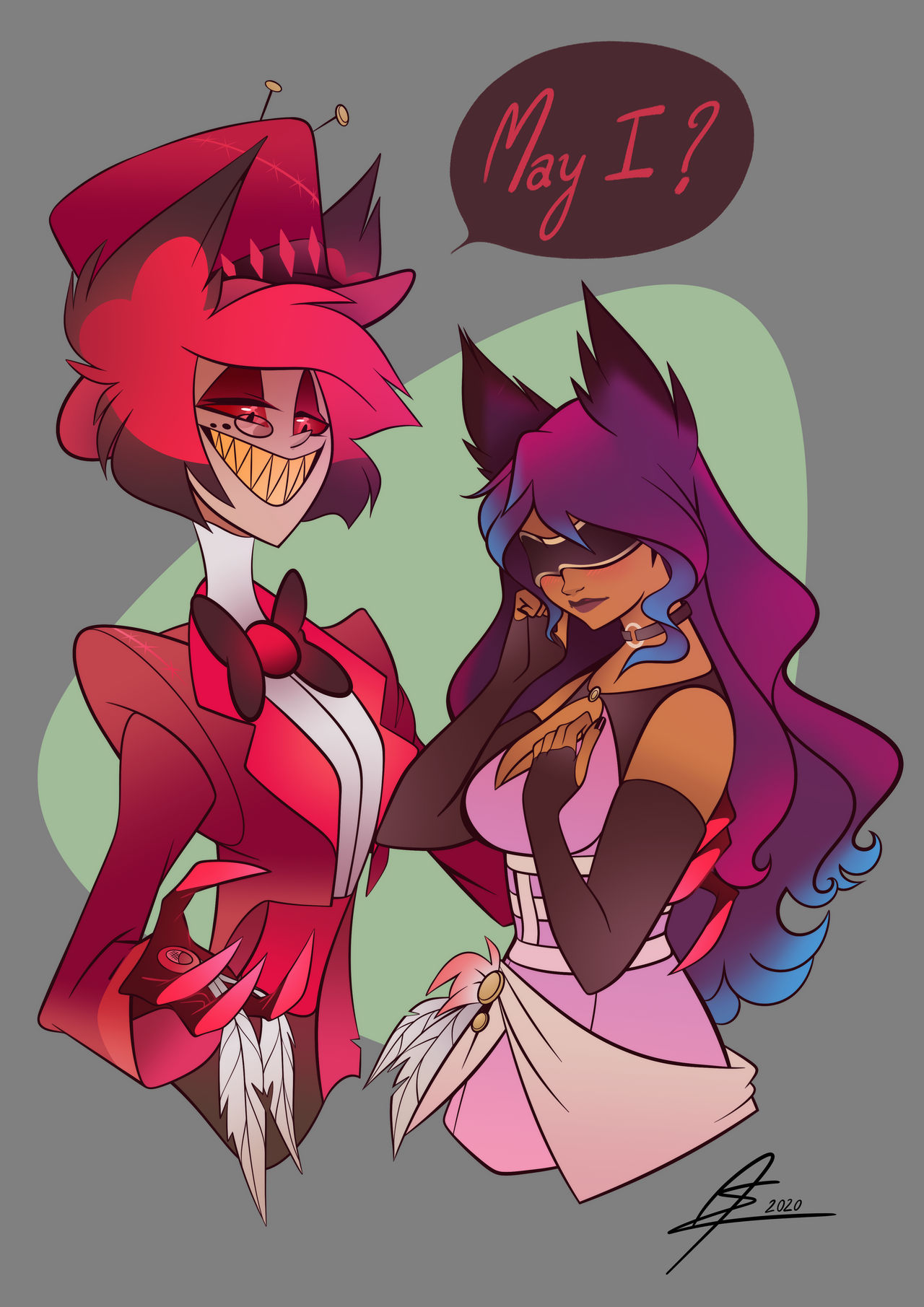 Alastor And Oc Golden Wind By Missdesign33 On Deviantart