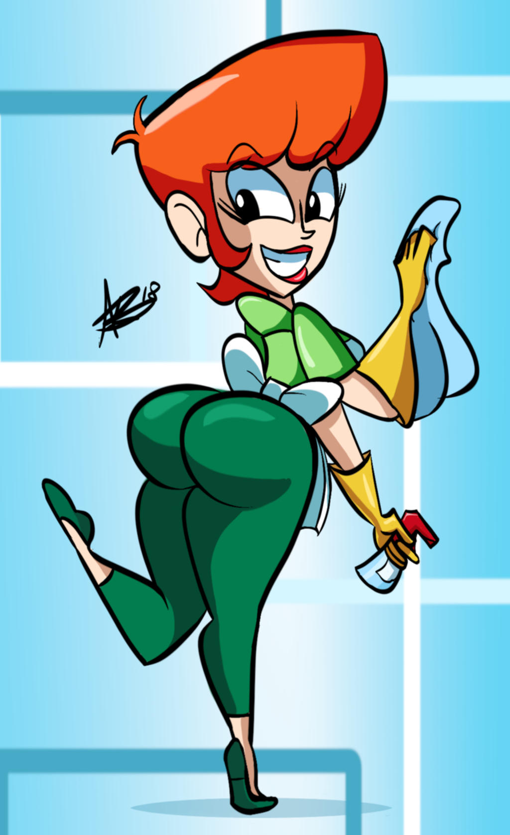 Dexters Mom By Atomickingboo2 On Deviantart