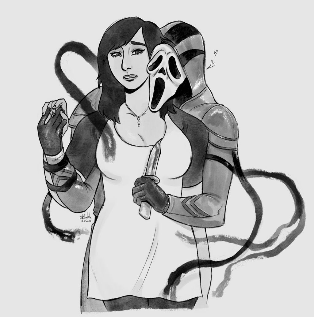 Commission Ghostface X Sona By Kafek On Deviantart