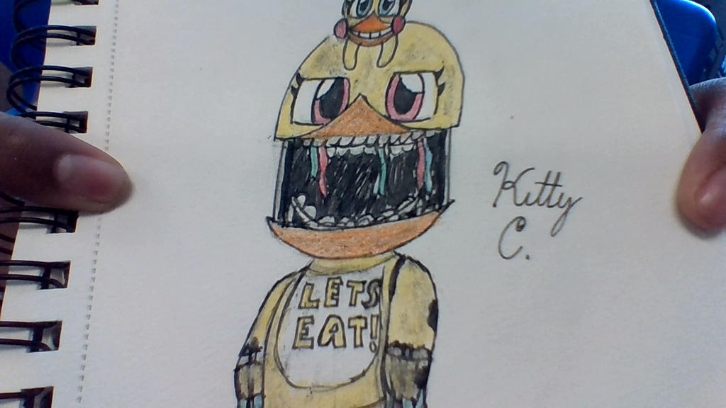 Chibi Withered Chica And Toy Chica By Kittycatastrophe104 On Deviantart