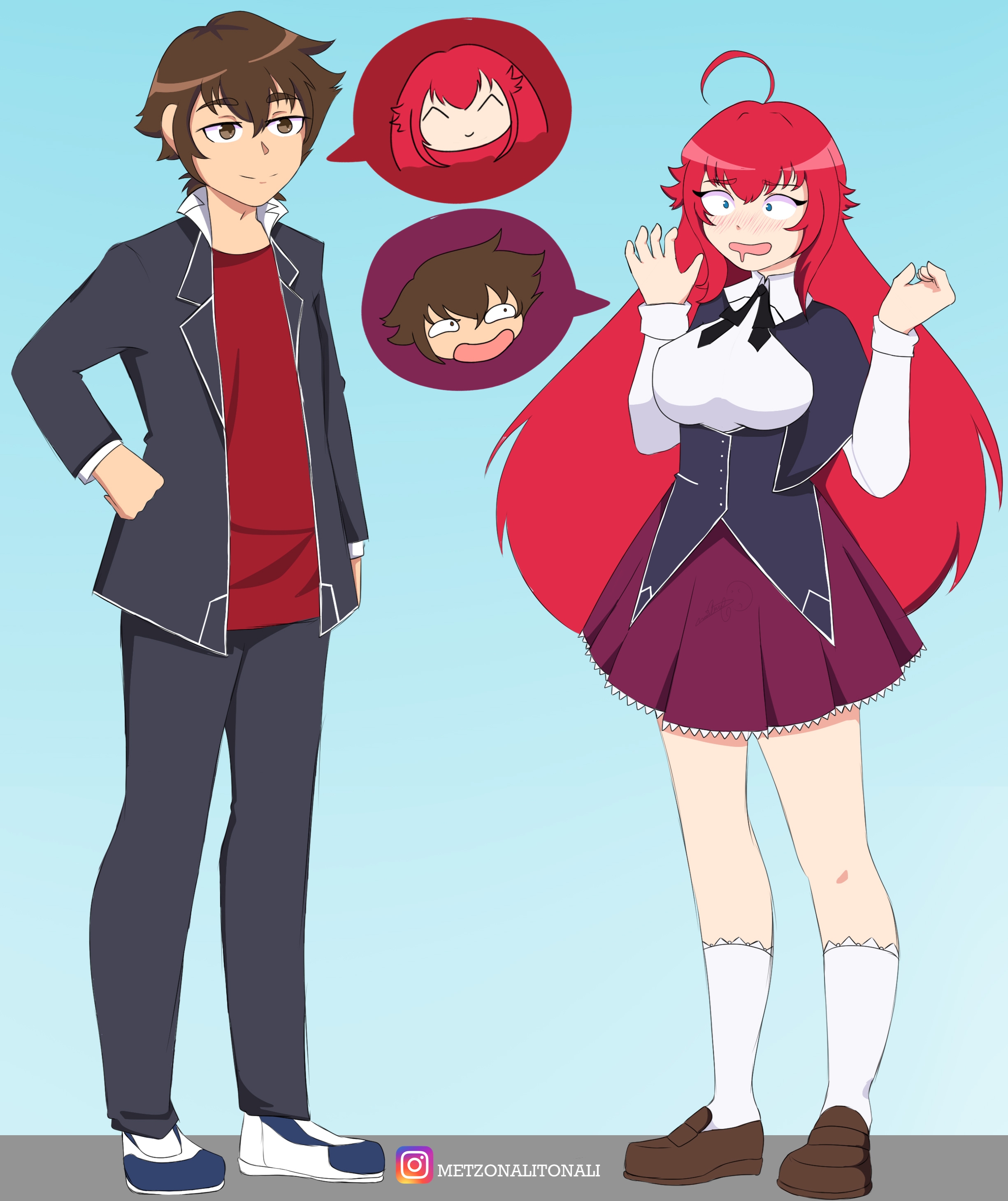 High School Dxd Body Swap By Metzonalitonali By Penny3024 On Deviantart