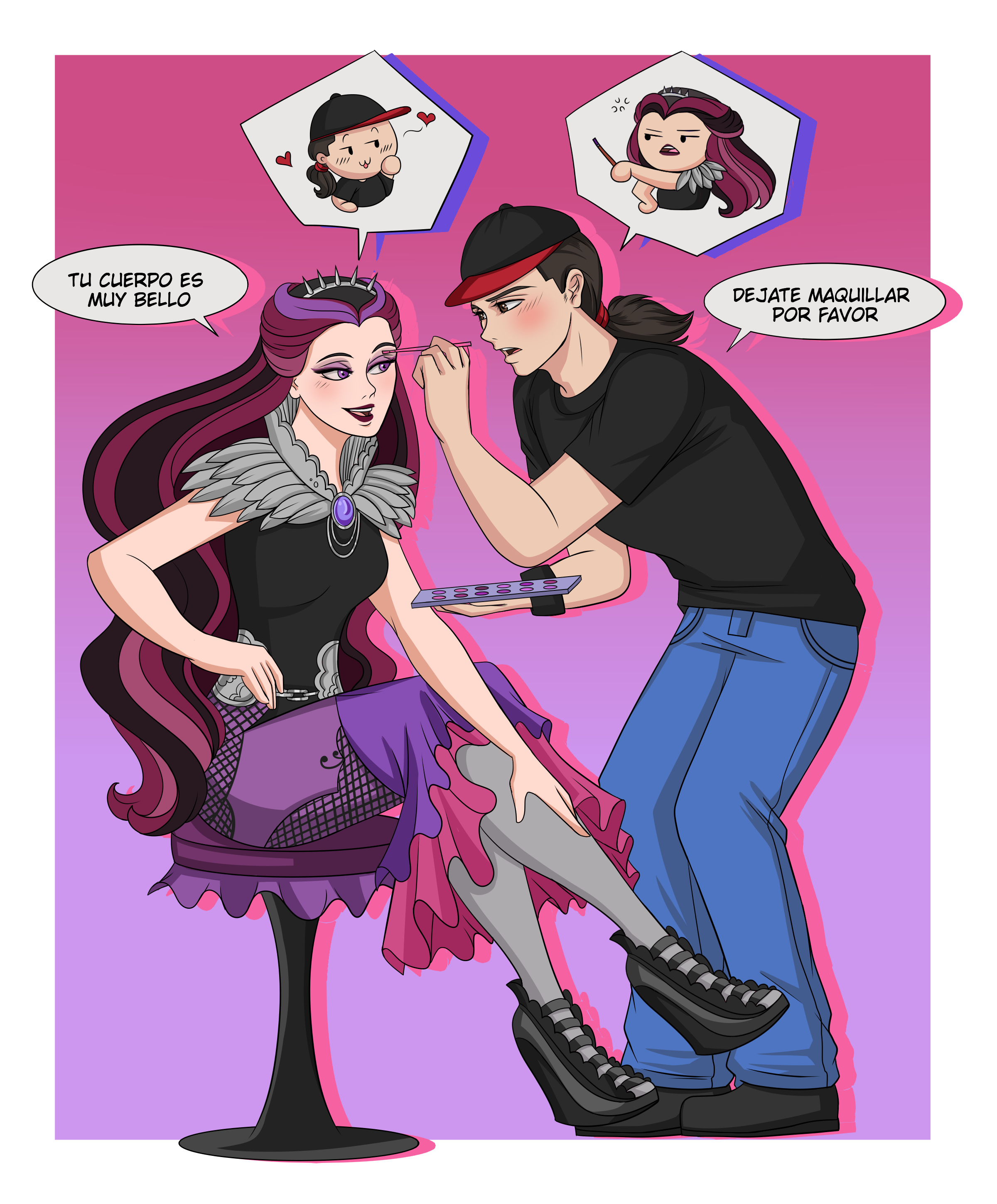 Raven Queen Body Swap By Fer Sanchez By Penny3024 On Deviantart