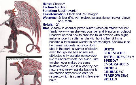 Shadow's Bio by DarkStatic on DeviantArt