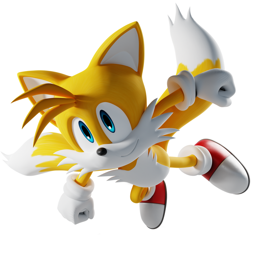 Tails the Fox Render - Flying High by Geki696 on DeviantArt Tails the Fox Render - Flying High by Geki696 on DeviantArt