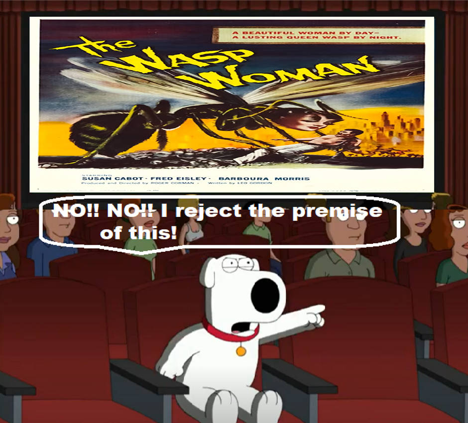 Brain Hates The Wasp Woman By Perro2017 On Deviantart